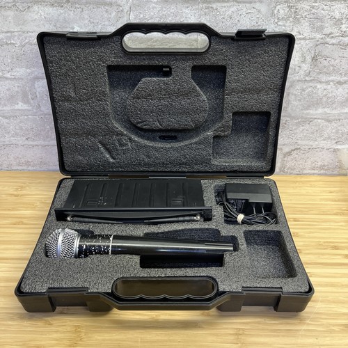 Samson UR1 Wireless Mic Receiver + UH1 Samson Mic With Shure SM58 Mic ...