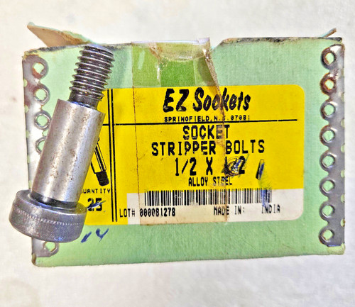 Socket Head Shoulder Bolts , 1/2" X 1" , EZ Sockets , Pk of 14 | eBay