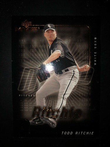 2002 UPPER DECK MVP BASEBALL TODD RITCHIE #122 CHICAGO WHITE SOX MLB ...