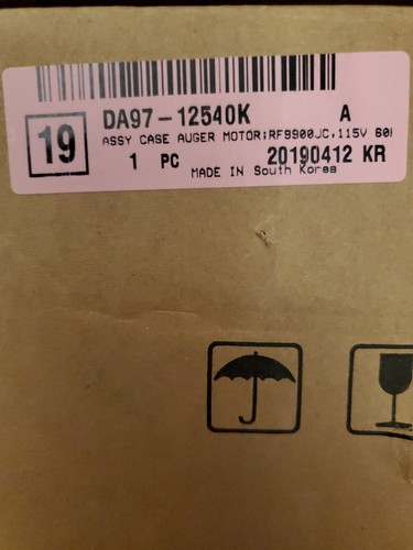 DA97-12540K Samsung Refrigerator Auger Motor | eBay