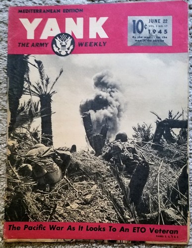 YANK: THE ARMY WEEKLY. June 22 1945. Mediterranean ed. Virginia ...