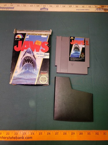 1987 Jaws (Nintendo NES) With Box | eBay