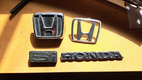 1990 1991 BA4 BA5 Honda Prelude Si Badge Emblem Set | eBay