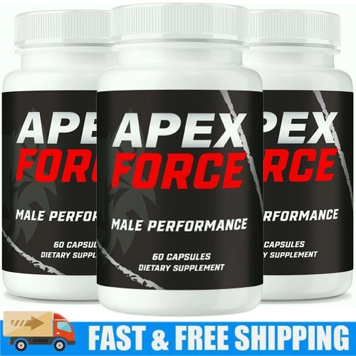Apex Force Pills for Men, ApexForce Male Health Support Formula 60ct ...