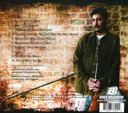 JOHN ELEFANTE/MASTEDON - REVOLUTION OF MIND [DIGIPAK] NEW CD ...