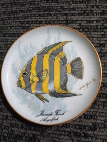vintage Kaiser, W. Germany porcelain fish coaster 4" | eBay