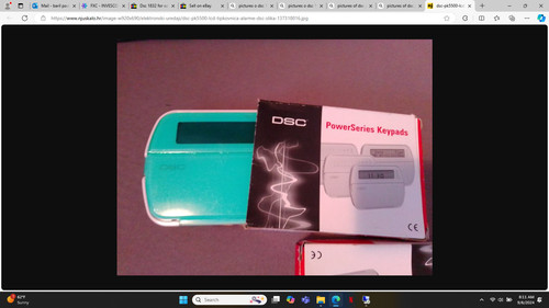 DSC PowerSeries 64-Zone LCD Keypad PK5501 | eBay