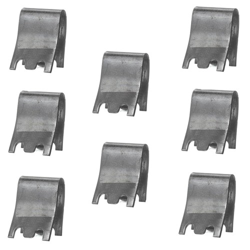 Pack of 8 Replacement Pilaster Shelf Clips - Zinc Plated Steel Shelf ...