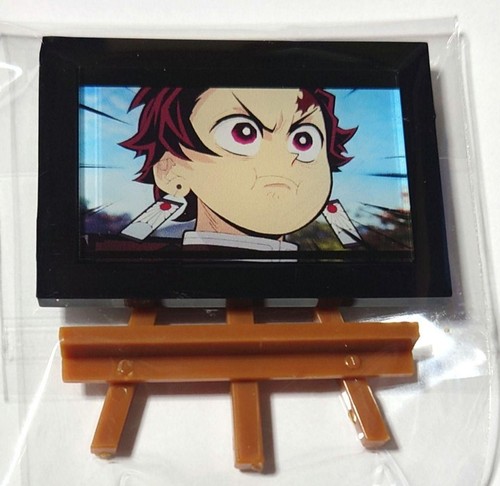 Demon slayer scene shot art frame Tanjiro Kamado | eBay