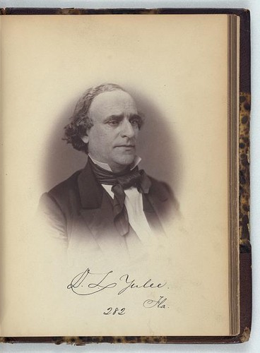David L Yulee,Senator,Florida,Thirty-fifth Congress,Julian Vannerson ...