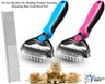 Pet Cat DOG DEMATTING MATBREAKER COMB Hair Rake Tool 9 Razor Sharp ...