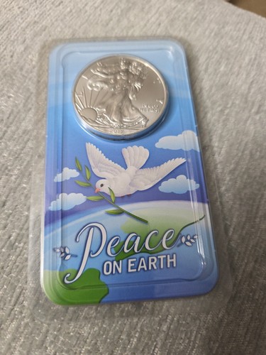 2017 American 1oz .999 SIlver Eagle Peace on Earth!!! Littleton Coin ...