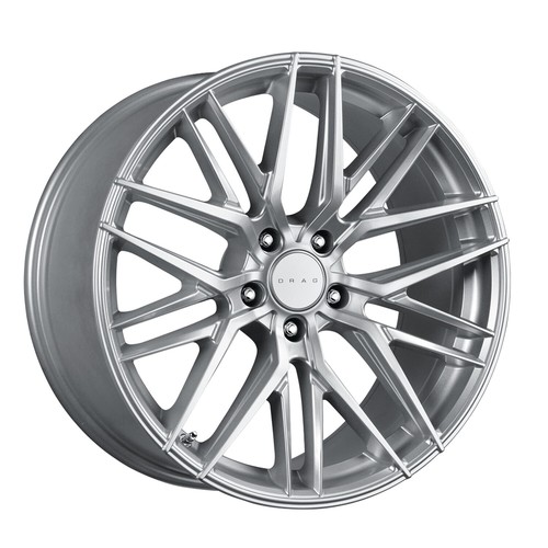 2 New Drag Dr-77 17x7.5 5-100 40 Silver Full Painted Wheels | eBay