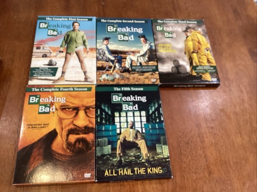 Breaking Bad DVD Seasons 1-5 TV SERIES SEASONS BRYAN CRANSTON | eBay