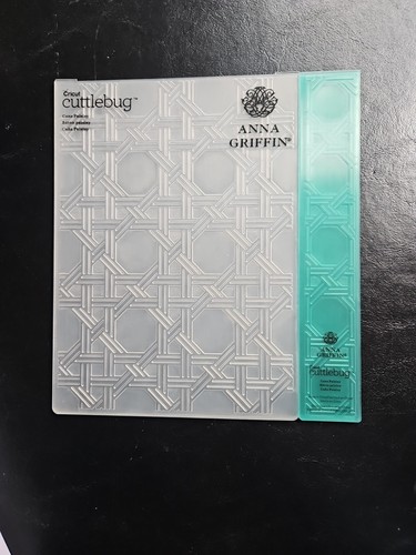 Anna Griffin/ Cuttlebug Cane Paisley Embossing Folder *NEW* | eBay