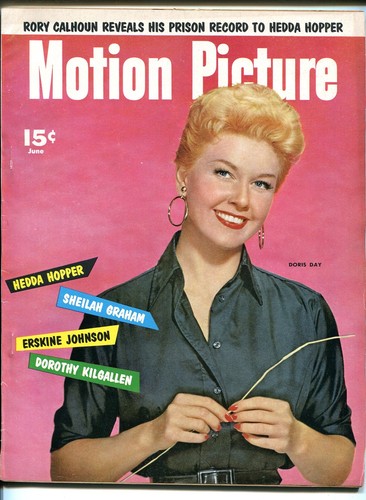MAG: Motion Picture 6/1955-.Fawcett-Doris Day-Rory Calhoun prison ...
