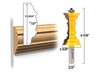 Large Elegant Picture Frame Molding Router Bit - 1/2" Shank - Yonico ...