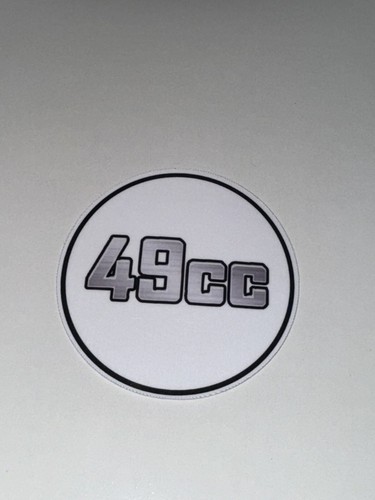 49cc 4 Stroke Motorized Engine Decal White | eBay