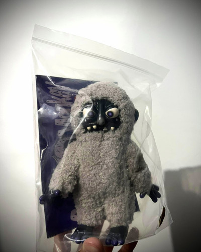 1001toys Sesame Monkey Grey Version Collectible Rare Sofubi Figure H5 ...
