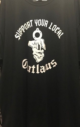 S LONG SLEEVE Support your local Outlaws Biker Motorcycle MC Knuckles ...