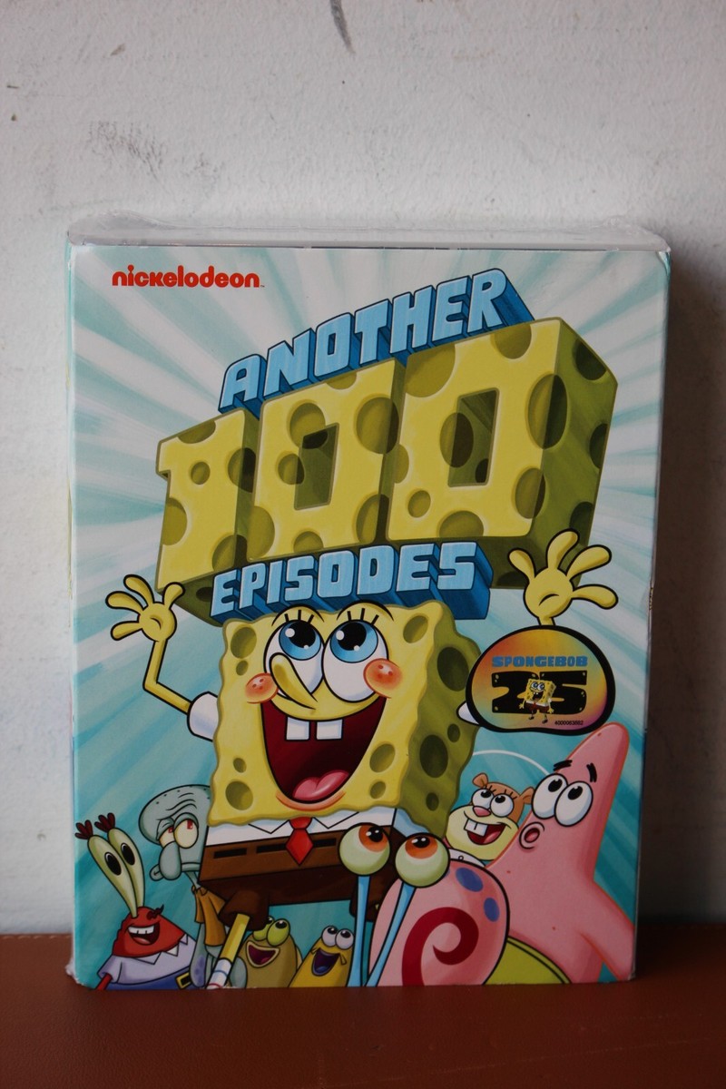 Caja De Dvd De Bob Esponja