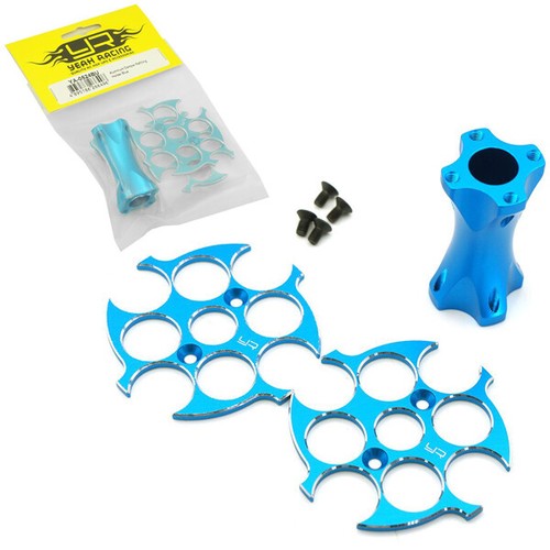 NEW Yeah Racing YA-0524BU Alum Damper Refilling Holder BL 1/10 Touring ...