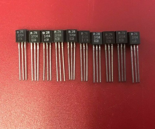 2N3704 Bipolar Junction Transistor, NPN Type, TO-92 (10PCS) | eBay