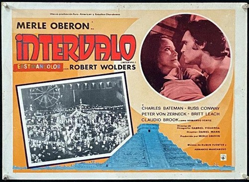 L990 INTERVAL Mexican Lobby Card 1973 Daniel Mann, sexiest Merle Oberon | eBay UK