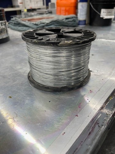 Flat Stitching Wire 5lb Spool of 20 x 24 Gauge Galvanised Bindery ...