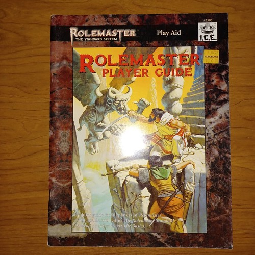 ICE: Rolemaster Game Aid - PLAYER GUIDE | eBay