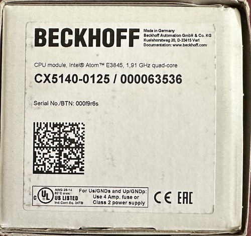 Beckhoff+CX5140-0125+Embedded+PC for sale online | eBay