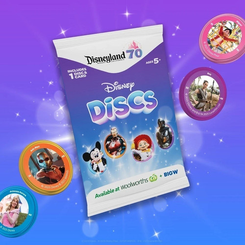 WOOLWORTHS SEALED DISNEY DISC WOOLIE'S 2025 x 1 | eBay Australia