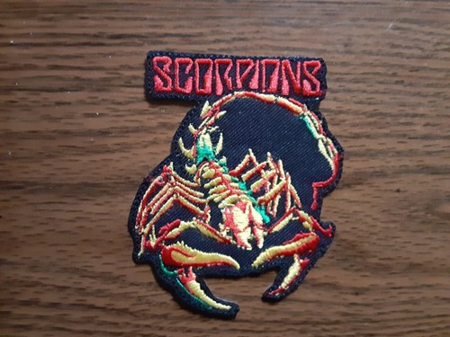 SCORPIONS + LOGO, IRON ON EMBROIDERED PATCH | eBay