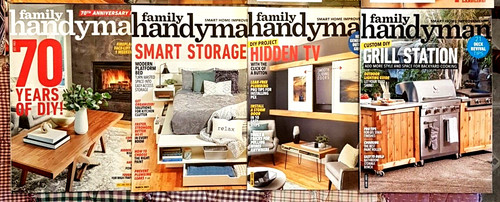 Family Handyman Magazine LOT 4 Issues 2021 Home Repair Improvement DIY ...