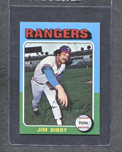 1975 Topps Mini #155 Jim Bibby (Rangers) NM | eBay