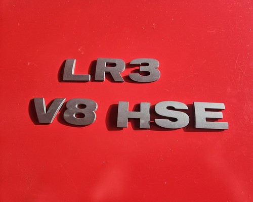 2008-2015 Range Rover LR3 V8 HSE Emblem Logo Letters Tailgate Trunk Gun ...
