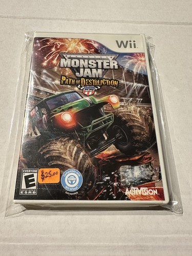Wii Monster Jam Path Of Destruction | eBay