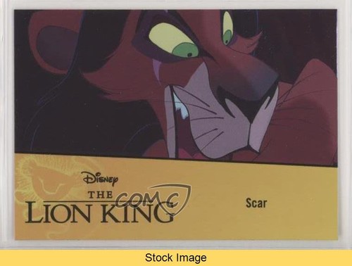 2020 Upper Deck Disney Lion King Silver Scar #17 READ o1h | eBay