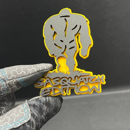 Sasquatch Edition Emblem – 3D Acrylic Badge Decal for Truck SUV Off ...