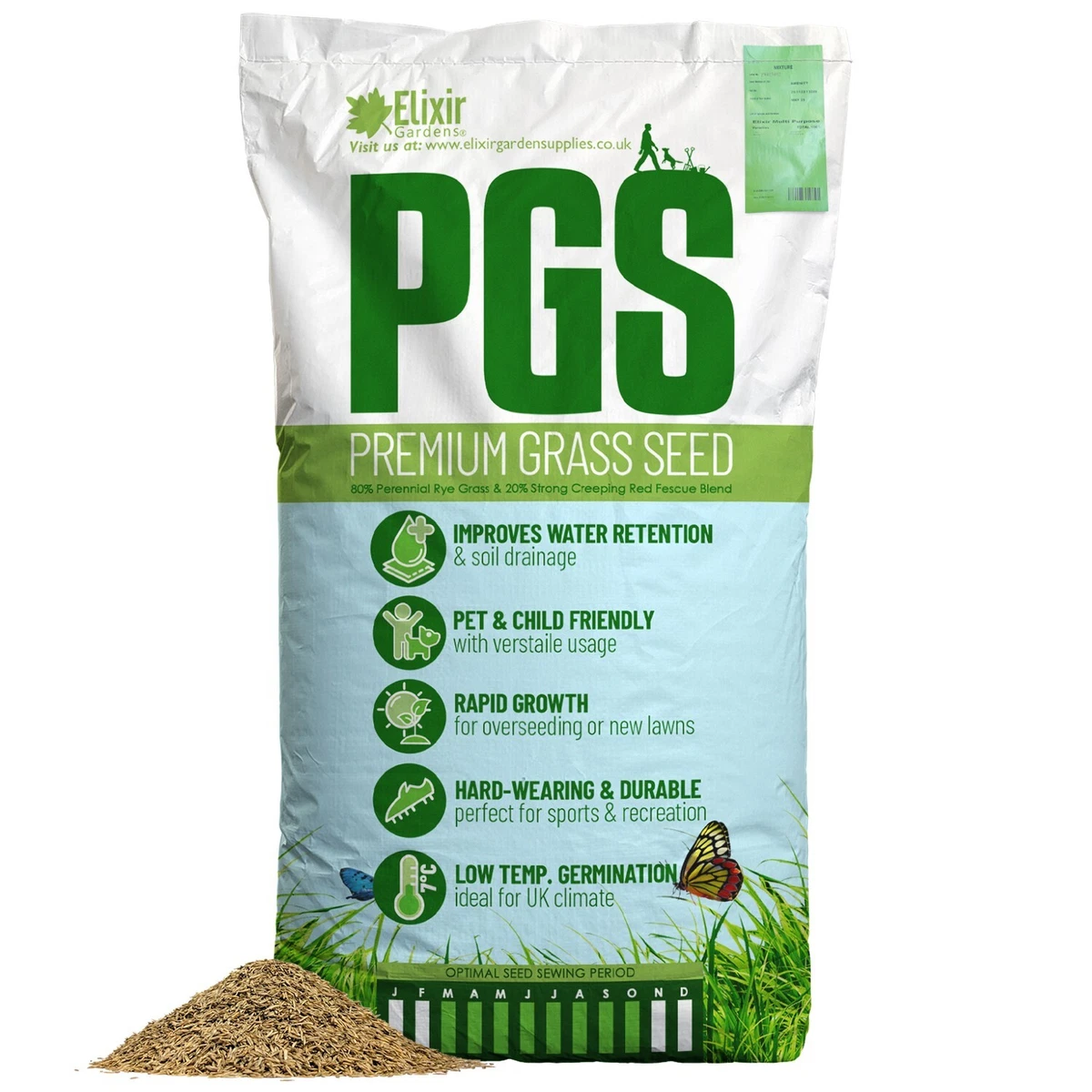 Horticultural Sand Super Fast Growing Grass Seed | Quick Rapid Lawn ...