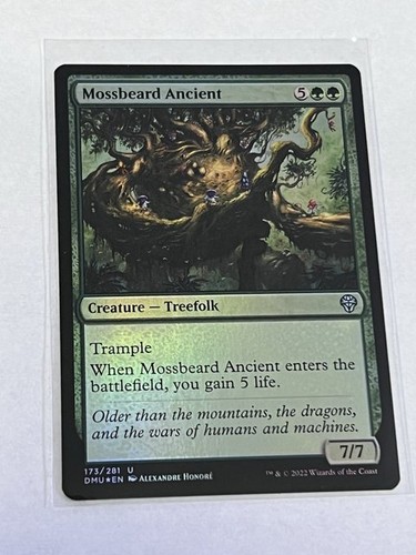 Mossbeard Ancient Dominaria United Foil #173 MTG | eBay