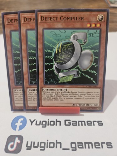 Yu-Gi-Oh Defect Compiler X3 CIBR 1st Edition Common Light Played | eBay
