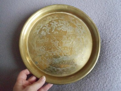 Chinese Brass Plate in Antique Chinese Plates for sale | eBay