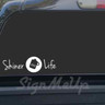Football Life Decal 9" x 2.25" Vinyl Window Sticker for Car or Truck ...