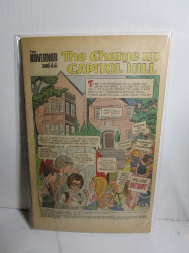 The Governor and JJ #1, Charge Up Capitol Hill NO COVER- | eBay