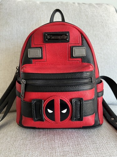 RARE Deadpool Mini Backpack Loungefly Marvel Super Hero Villain USED ...