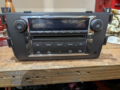 2008 SRX Factory Cadillac AC Delco Stereo AM FM Sirius & CD Changer | eBay
