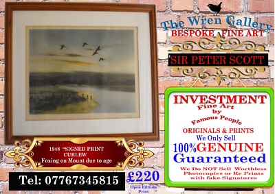 Peter Scott Signed in Art Prints for sale | eBay UK