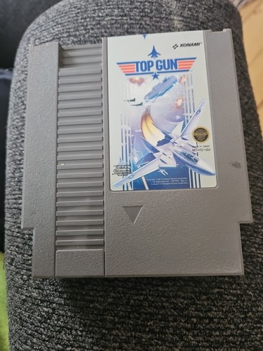 Top Gun (Nintendo Entertainment System NES, 1987) Video Game Cartridge ...