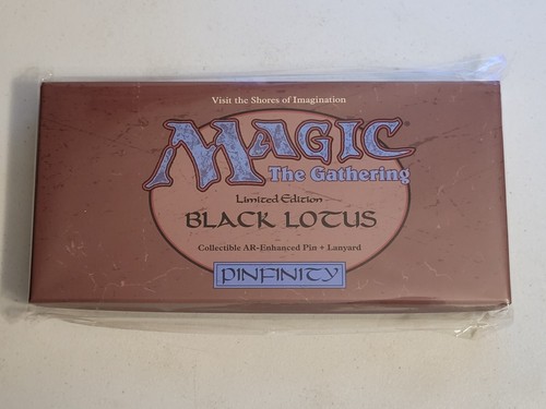 Pinfinity Magic The Gathering Black Lotus MTG 30th Anniversary AR Pin ...